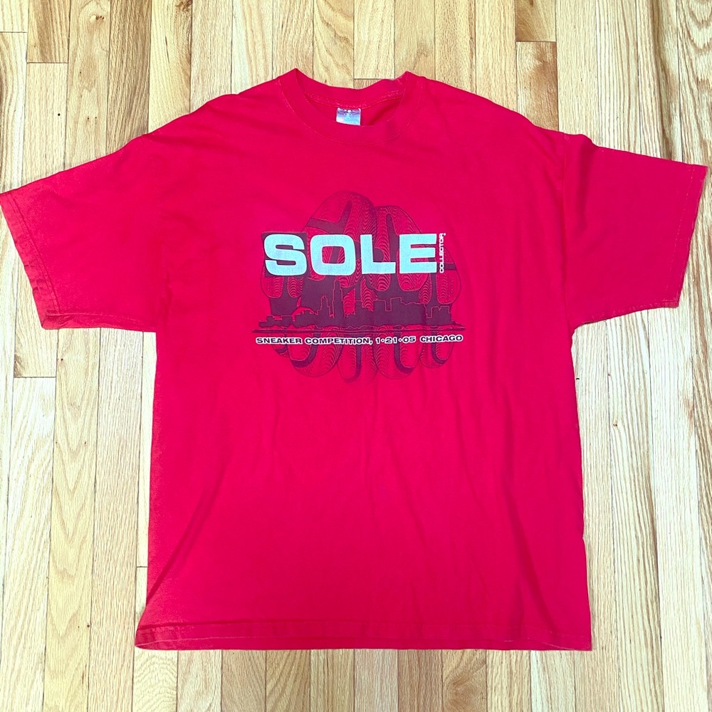 Vintage Sole Collector Sneaker Competition T-Shirt - Gem